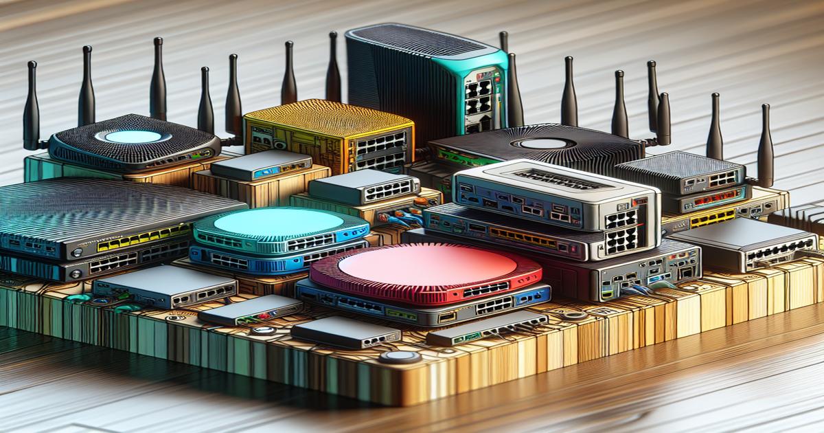 Routers by model name (2024)