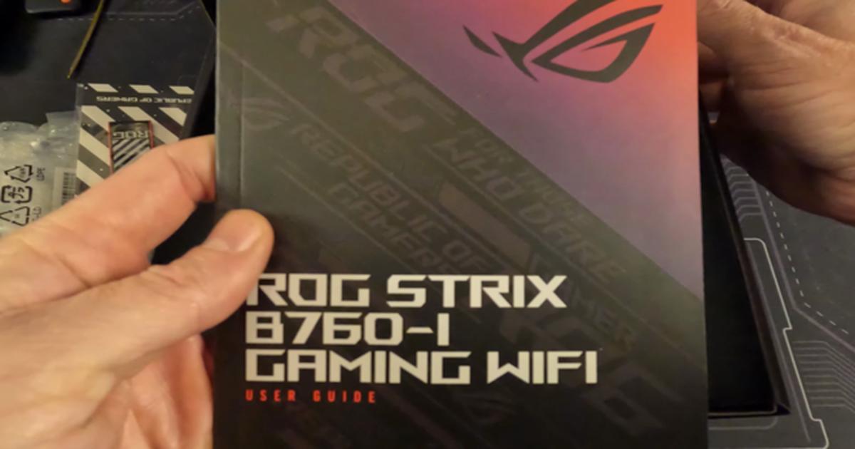 Using the ASUS ROG Strix B760-I Gaming WiFi 6E LGA 1700 Mini-ITX ...