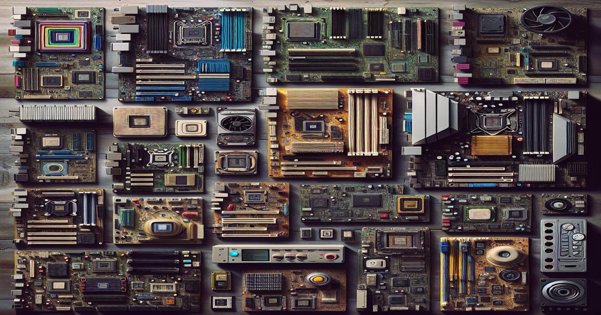 Motherboards by release year (2024)