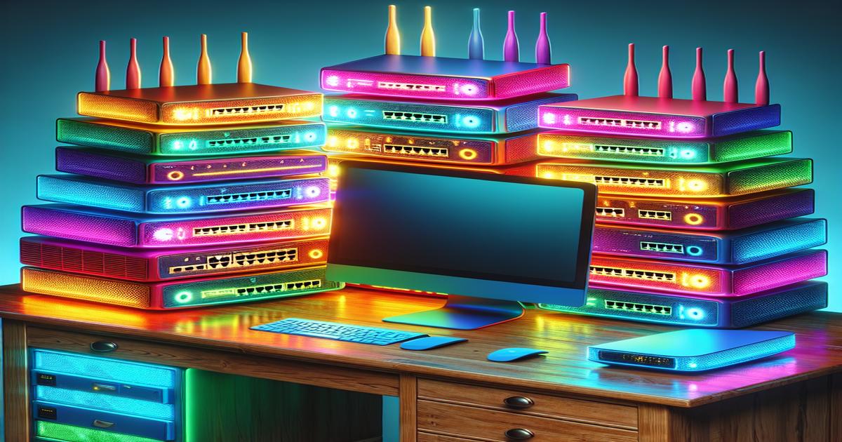 Routers by color (2024)