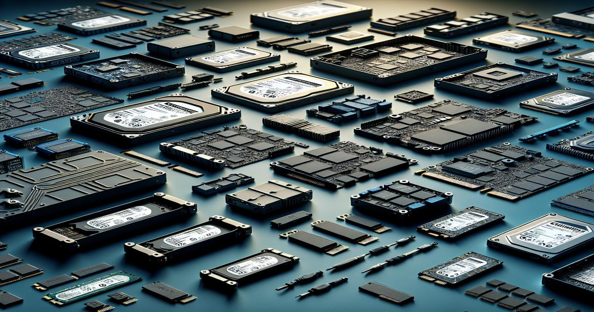 SSDs by installation type (2024)